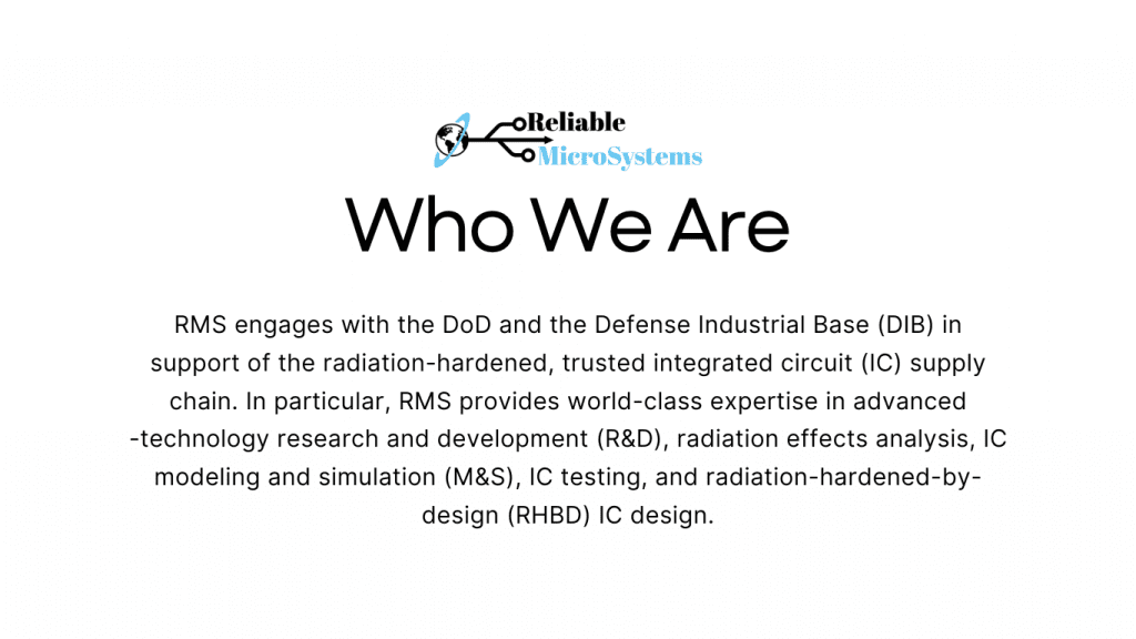 Careers - Reliable MicroSystems